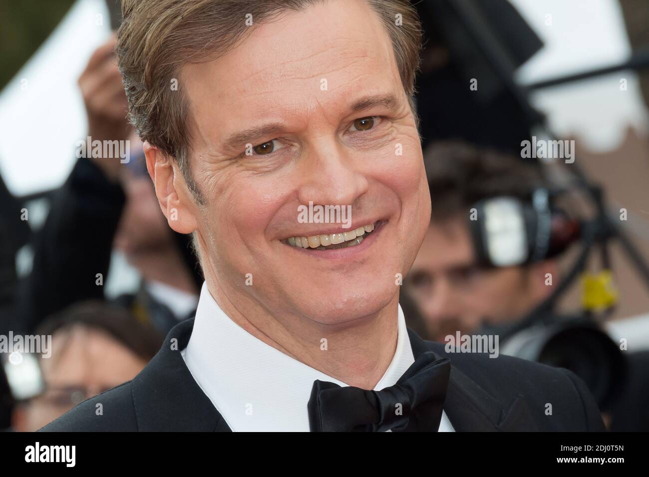 Colin Firth arriving on the red carpet of 'Loving' screening held at ...