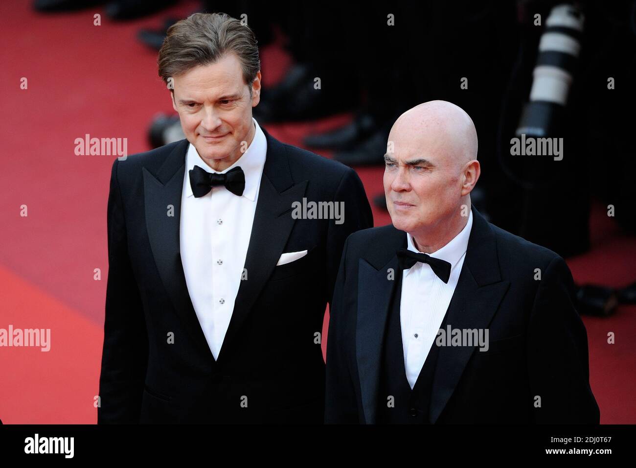 Colin Firth and guest attending the 'Loving' screening at the Palais ...