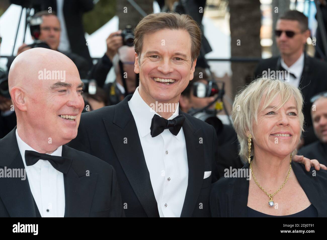 Colin Firth arriving on the red carpet of 'Loving' screening held at ...