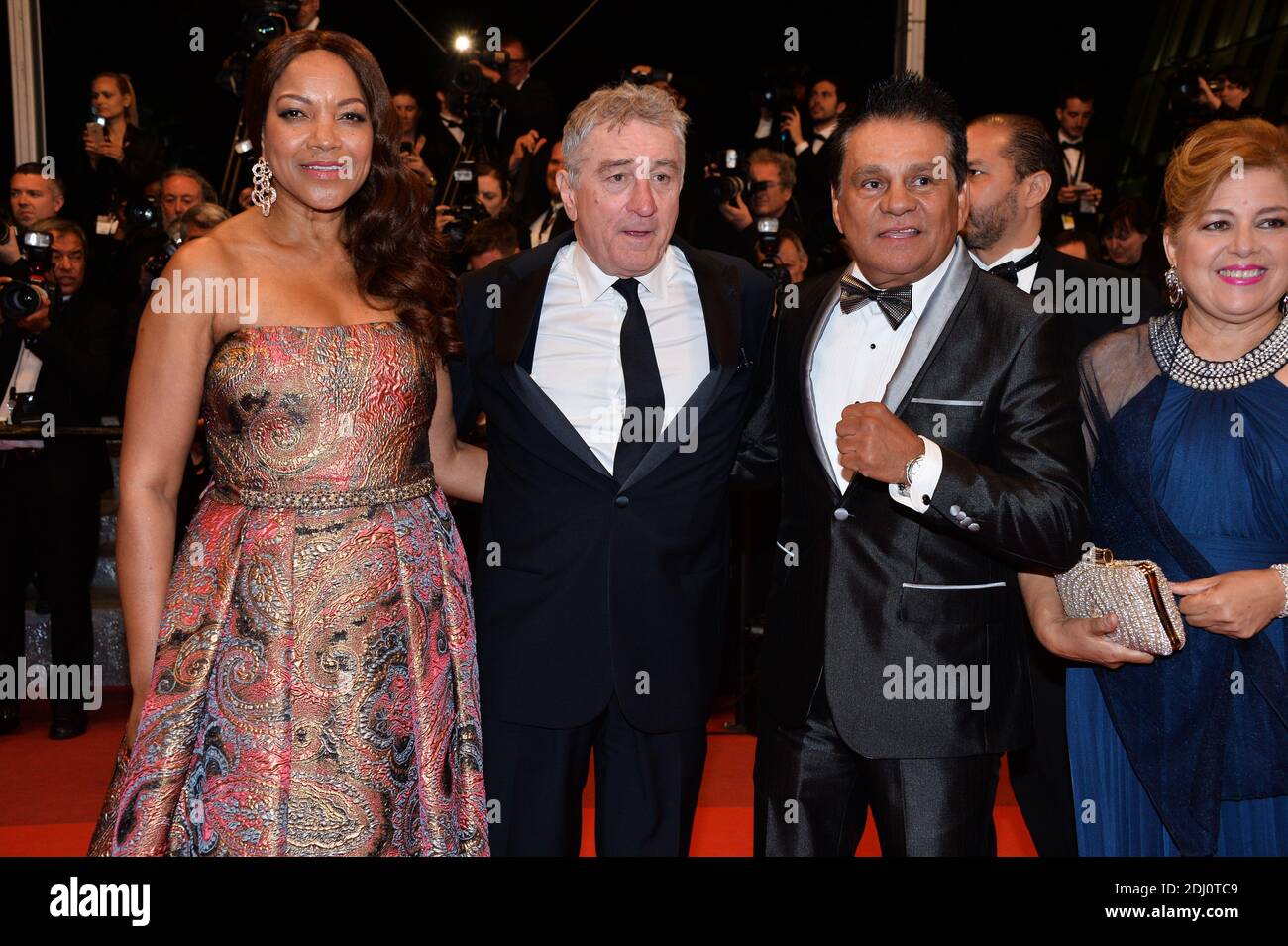 Grace Hightower Actor Robert De Niro and Roberto Duran attending the ...
