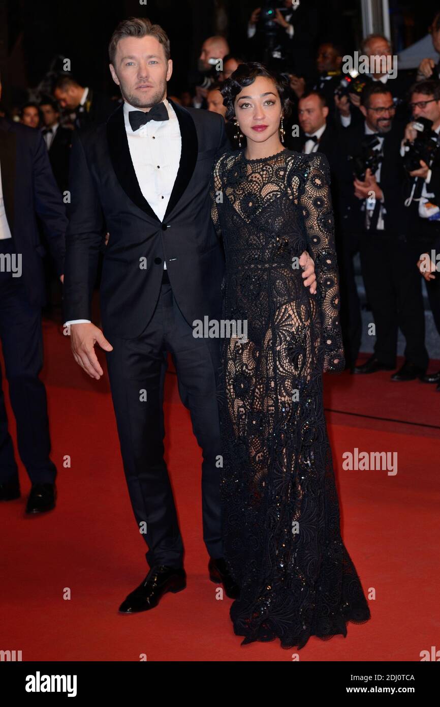 Ruth Negga and Joel Edgerton coming out from the 'Loving' screening at ...
