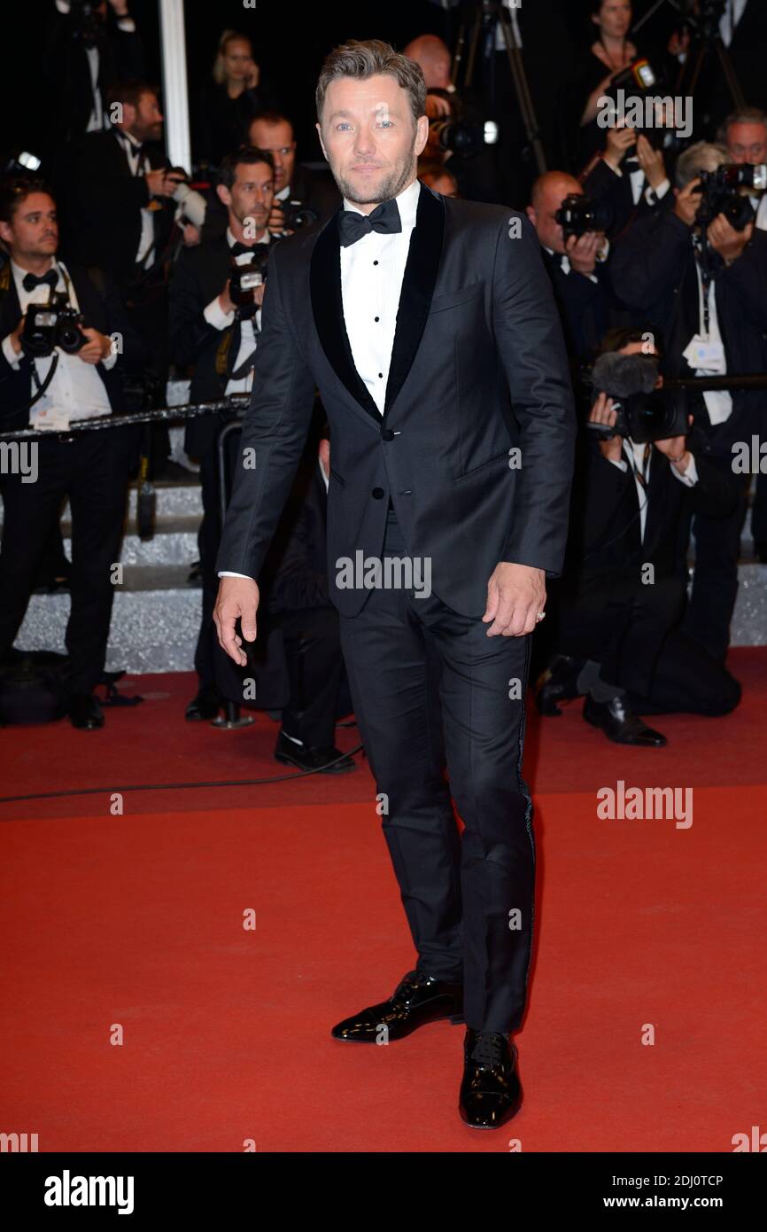 Joel Edgerton coming out from the 'Loving' screening at the Palais Des ...