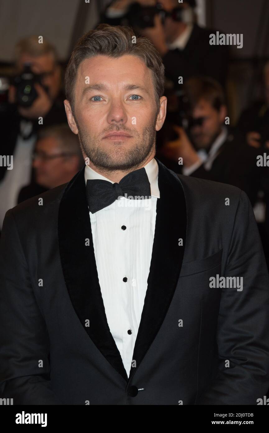 Joel Edgerton leaving the red carpet of 'Loving' screening held at the ...