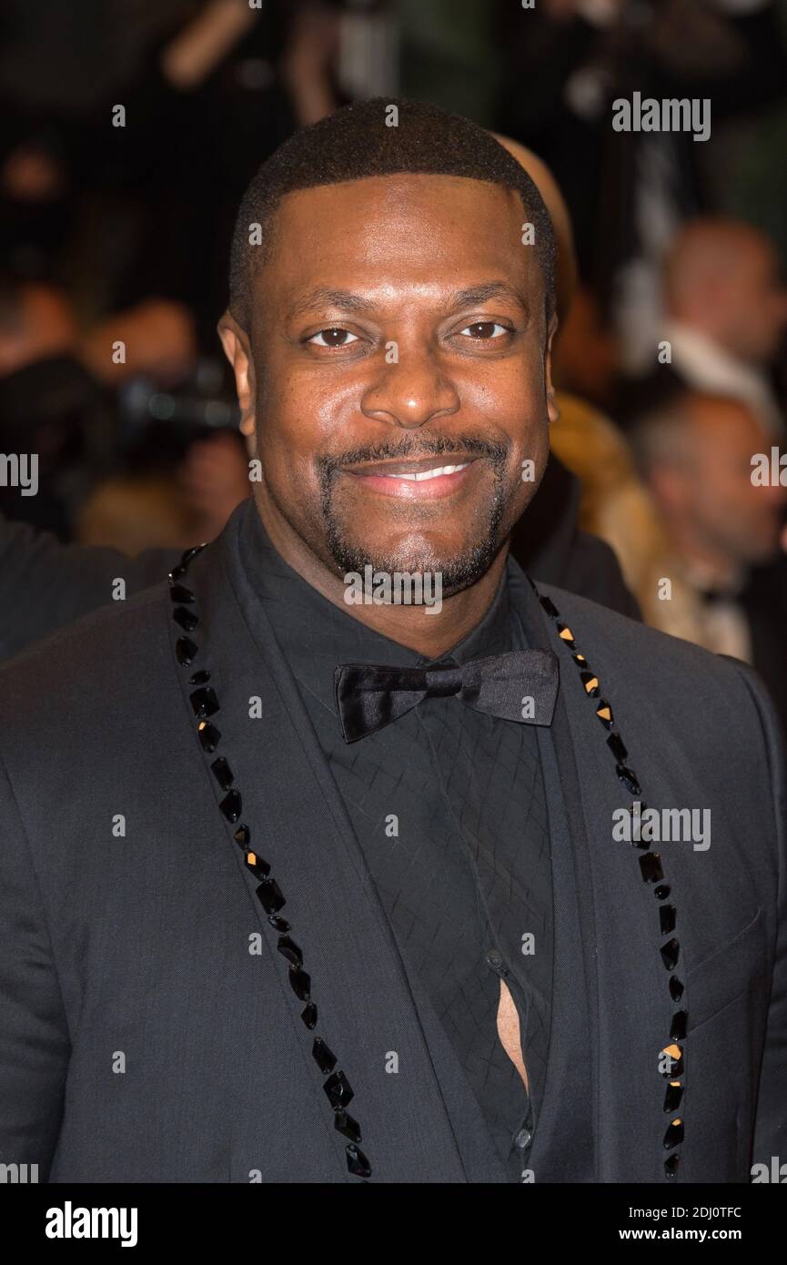 Chris Tucker arriving on the red carpet of 'Hands of Stone' screening ...