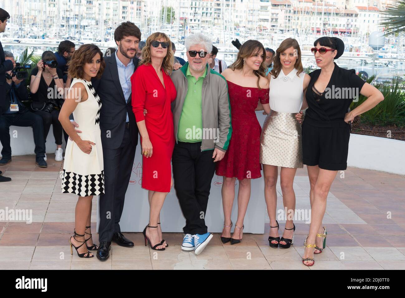 Director Pedro Almodovar and Agustin Almodovar, Inma Cuesta, Emma ...