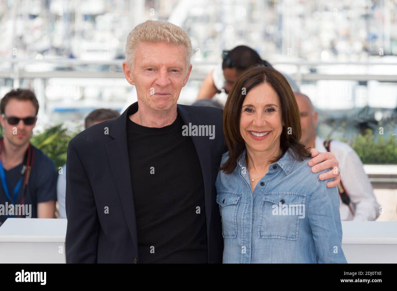 Billy Hayes and director Sally Sussman at a photocall for the film ...