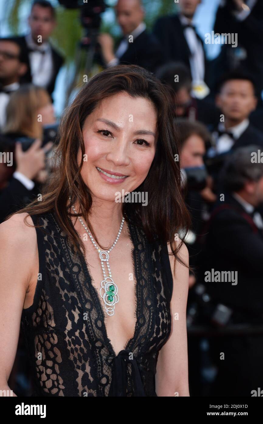 Michelle Yeoh (Elie Saab's dress) attending the Julieta screening at ...