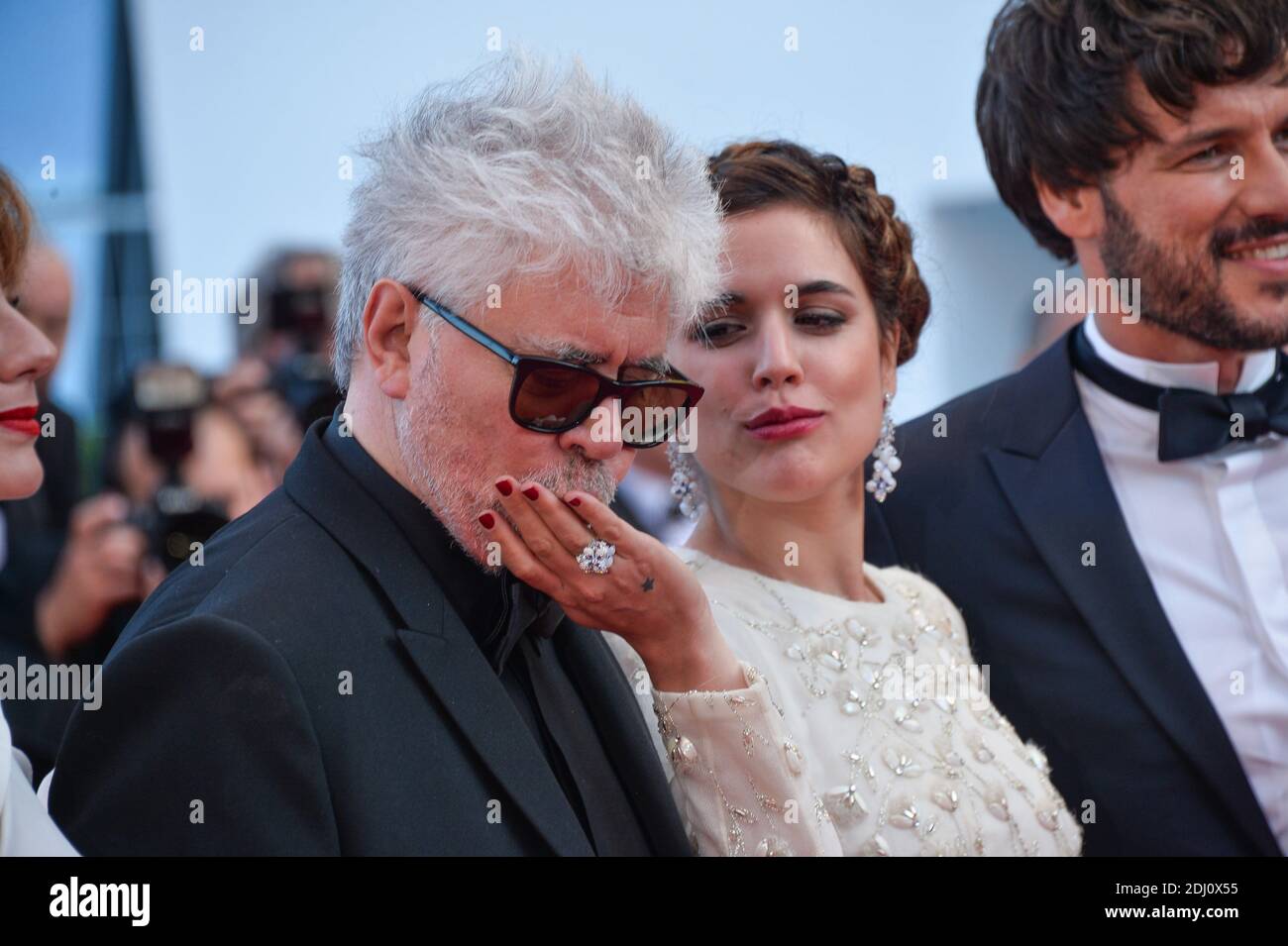Inma Cuesta, Emma Suarez, Director Pedro Almodovar, Adriana Ugarte ...