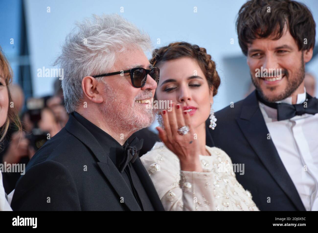 Inma Cuesta, Emma Suarez, Director Pedro Almodovar, Adriana Ugarte ...