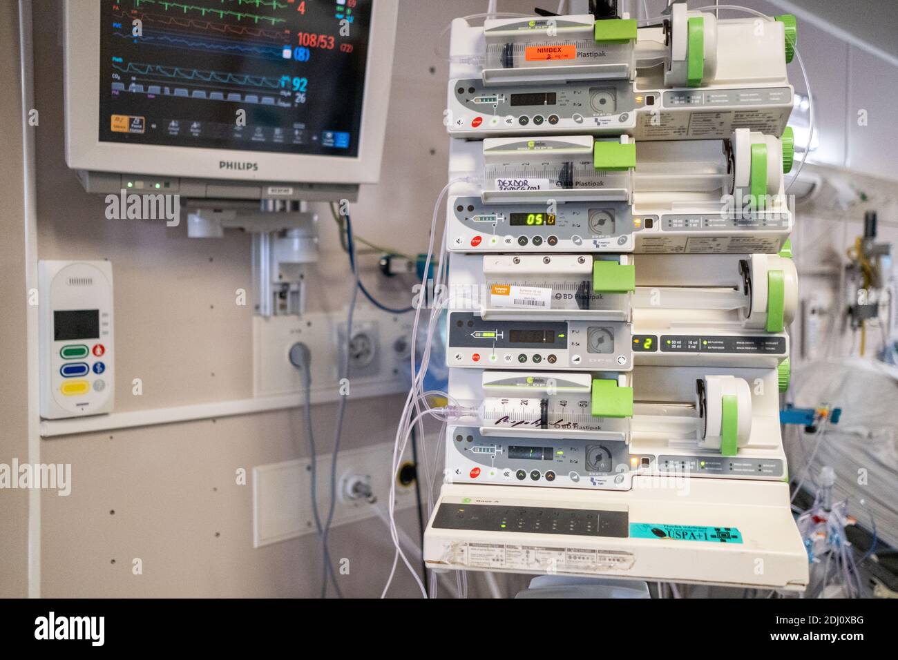 Report at the intensive care unit of the Liege hospital very impacted ...