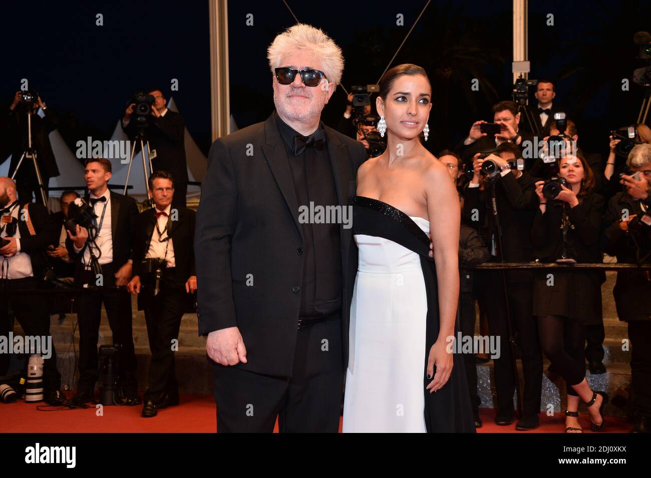 Director Pedro Almodovar and Michelle Jenner attending the Julieta ...