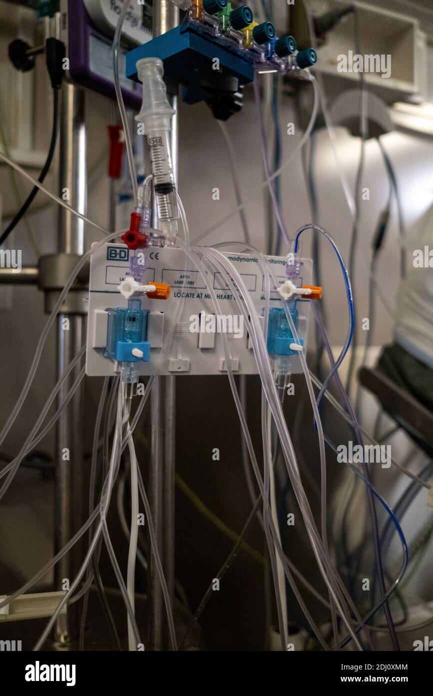 Report at the intensive care unit of the Liege hospital very impacted ...