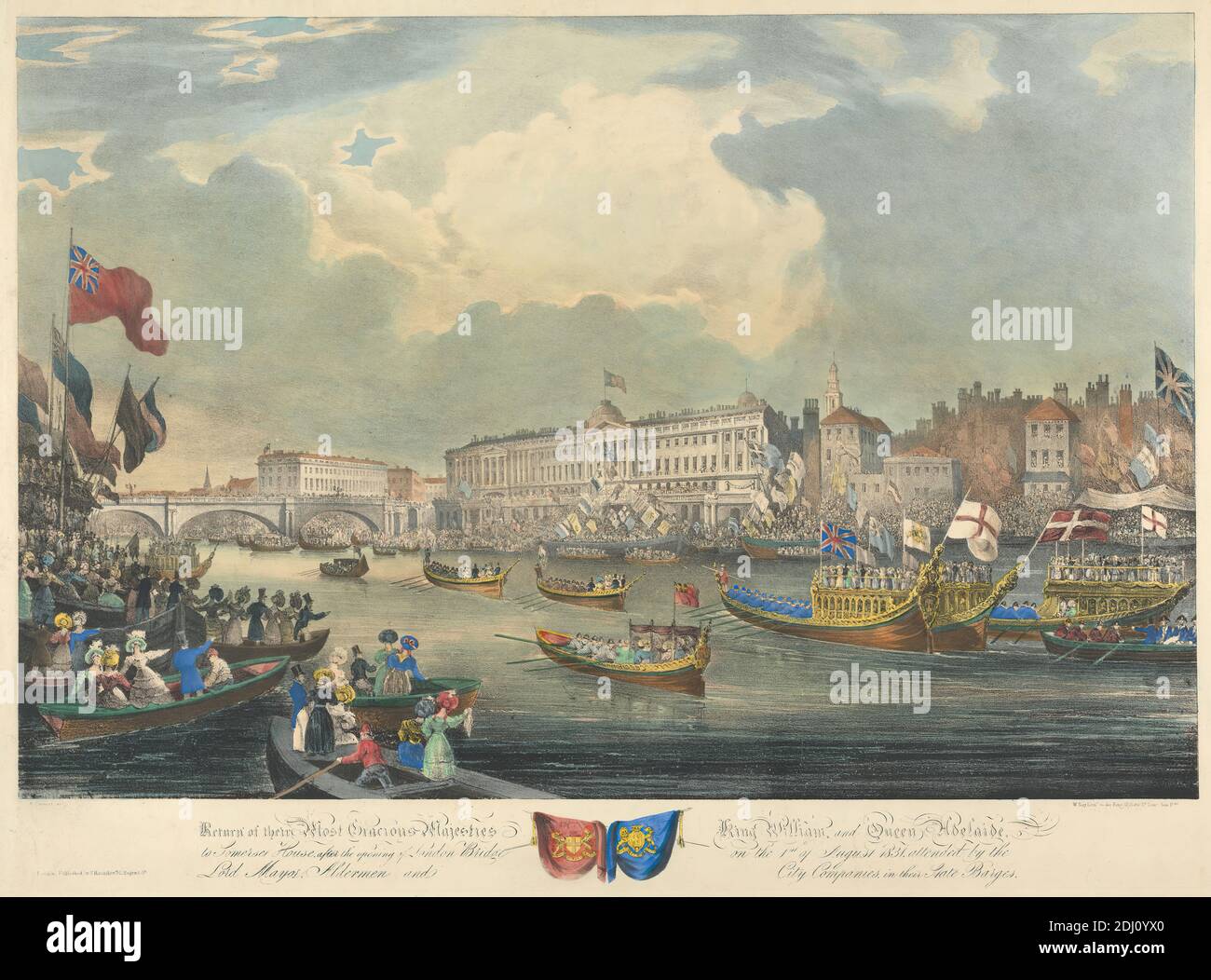 Return of their most Gracious Majesties King William and Queen Adelaide ...