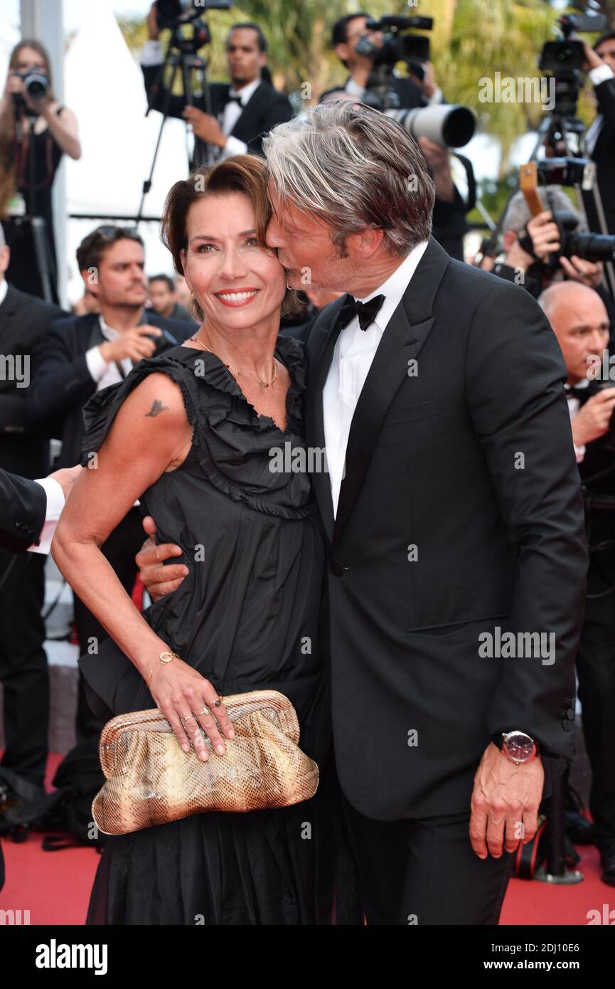 Jury member Mads Mikkelsen and Hanne Jacobsen attending the La Fille ...