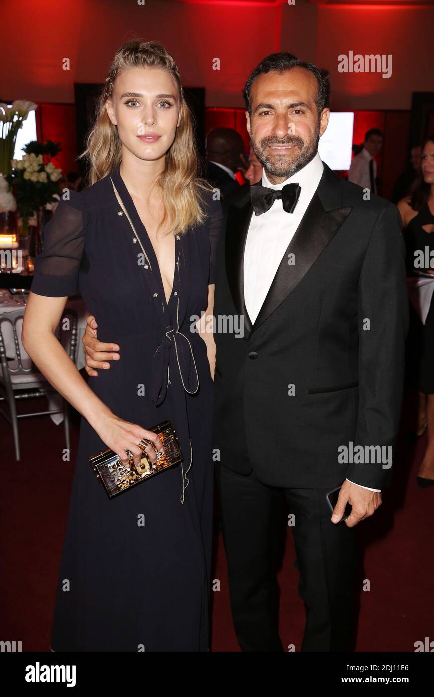 Exclusive - Gaia Weiss and Makram Azar attending the Semaine du Cinema Positive by Positive ...