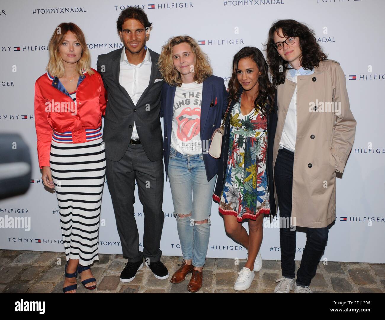 Caroline Receveur, Rafael Nadal, Clemence Gabriel, Alice Belaidi and ...