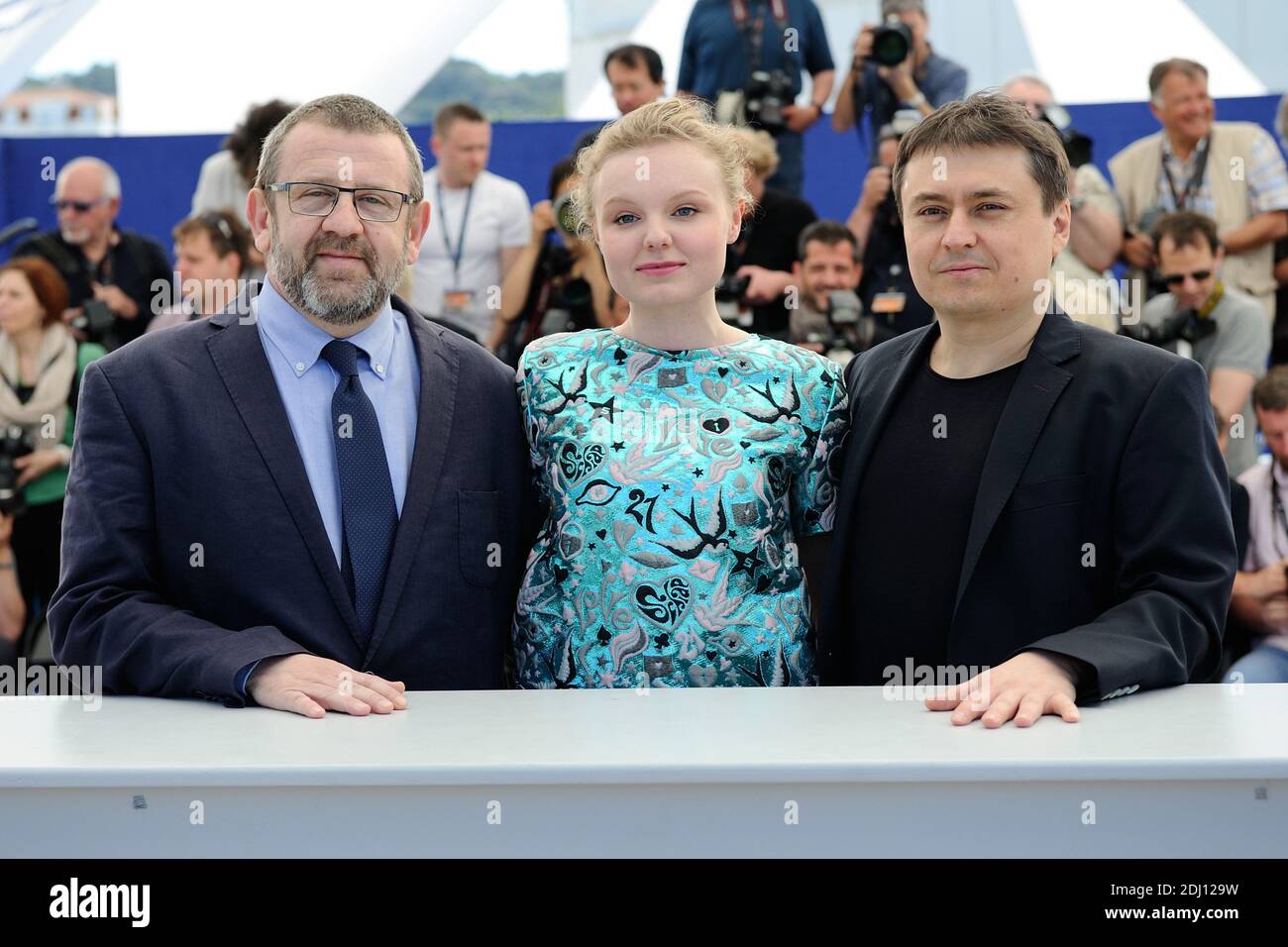 Adrian Titieni, Maria Dragus and Cristian Mungiu attending the ...