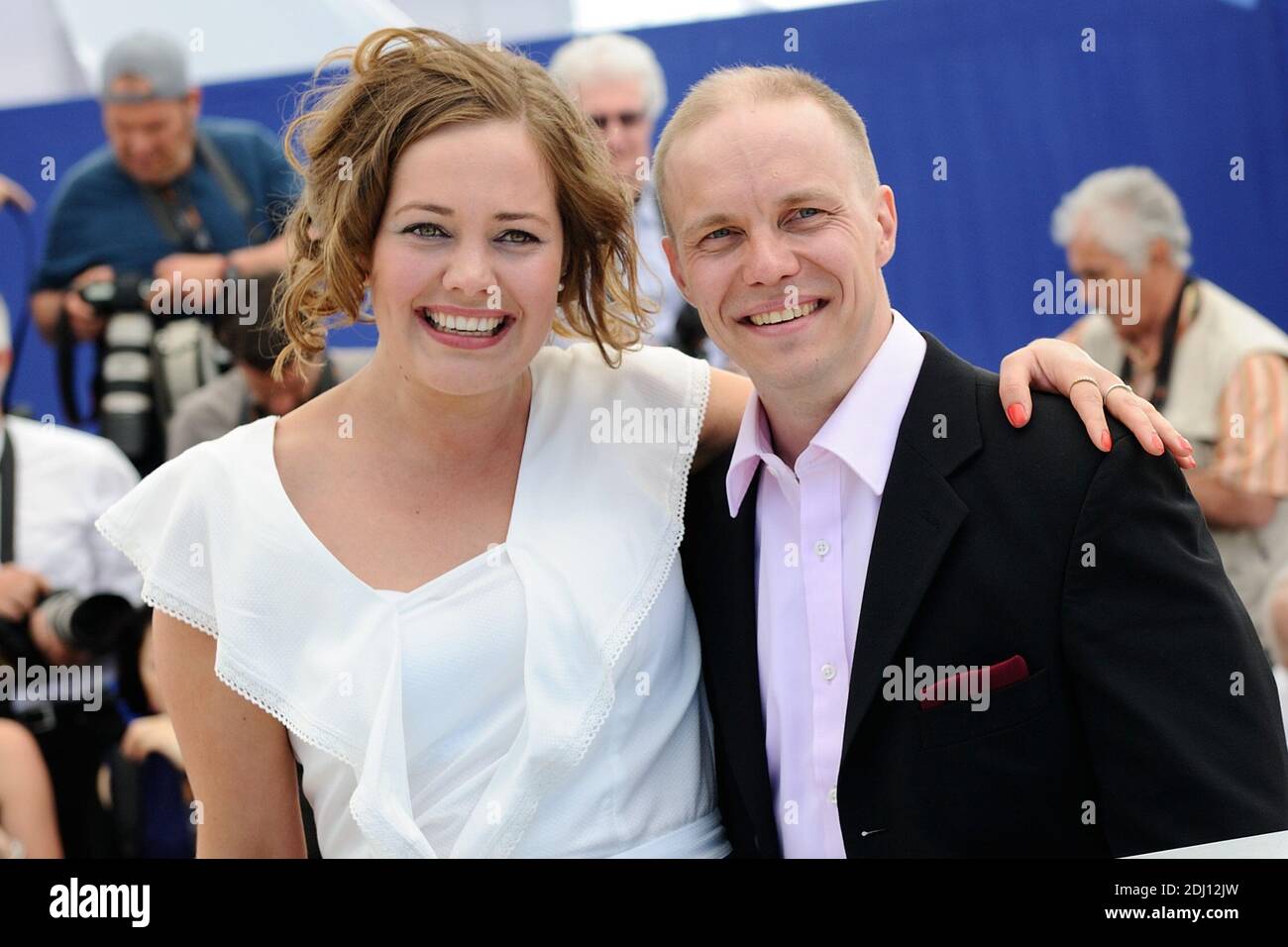 Oona Airola and Juho Kuosmanen attending the 'The Happiest Day in the ...