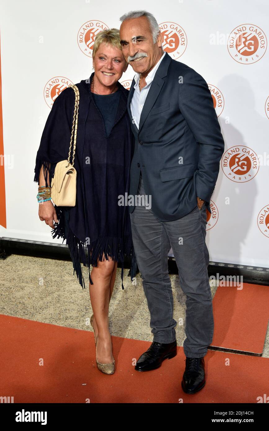 Mansour Bahrami attends the player's party ahead of the Roland Garros ...