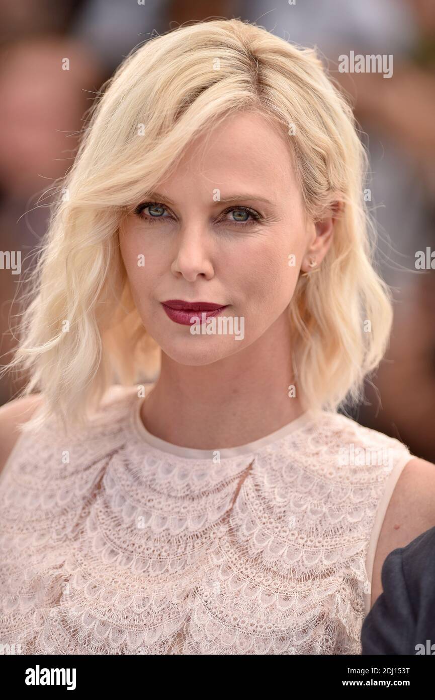 Charlize Theron attending the The Last Face photocall at the Palais Des ...