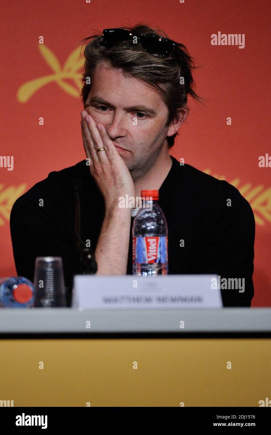 Matthew Newman attending The Neon Demon press conference at the Palais ...