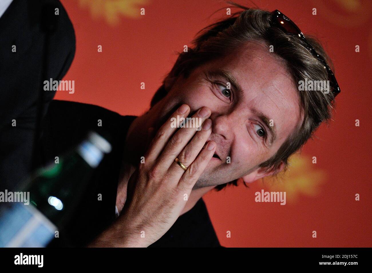 Matthew Newman attending The Neon Demon press conference at the Palais ...