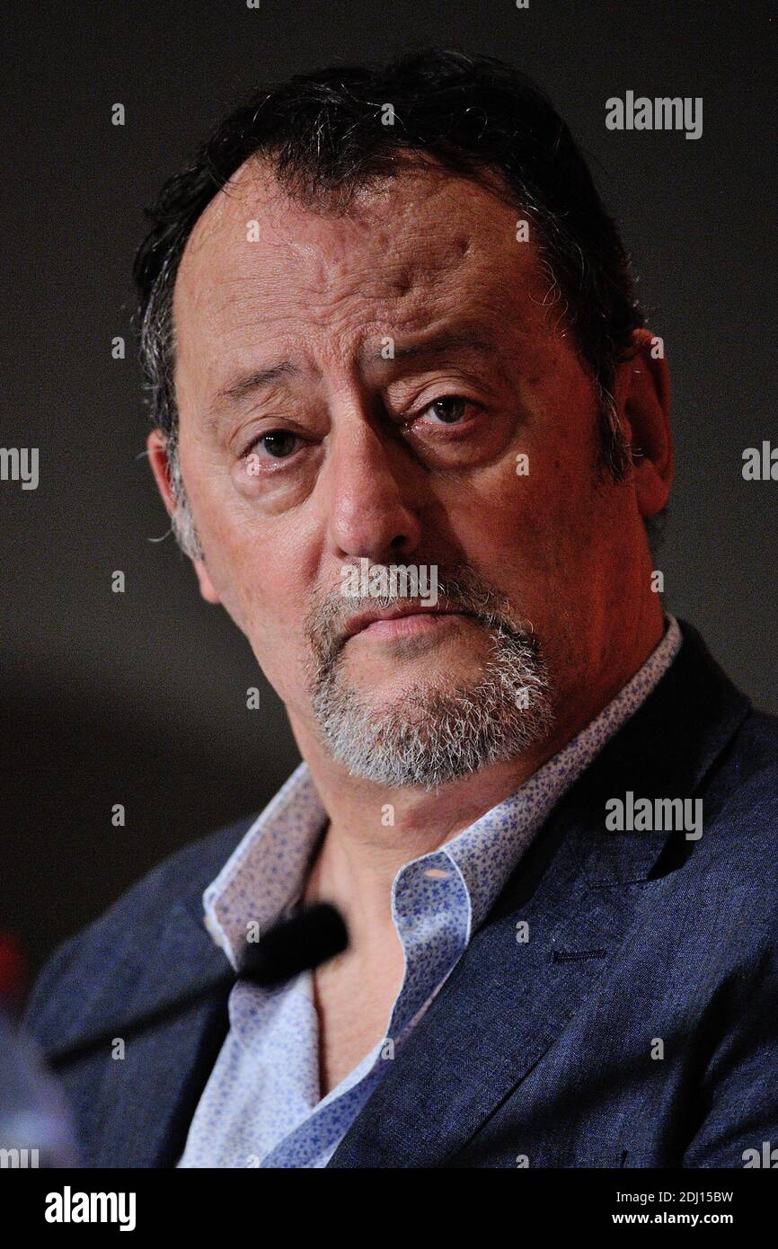 Jean Reno attending The Last Face Press Conference at the Palais Des ...