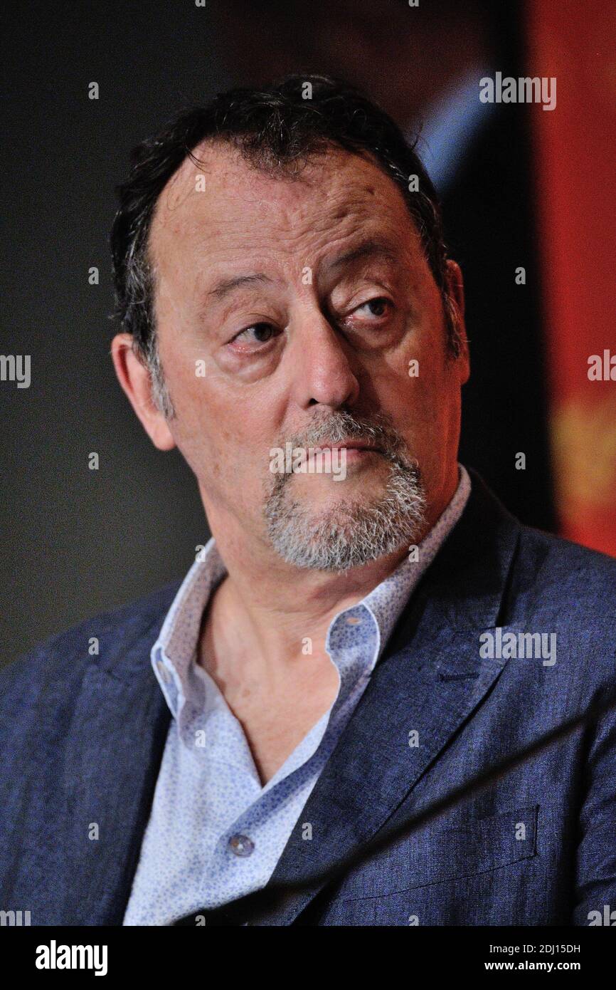 Jean Reno attending The Last Face Press Conference at the Palais Des ...