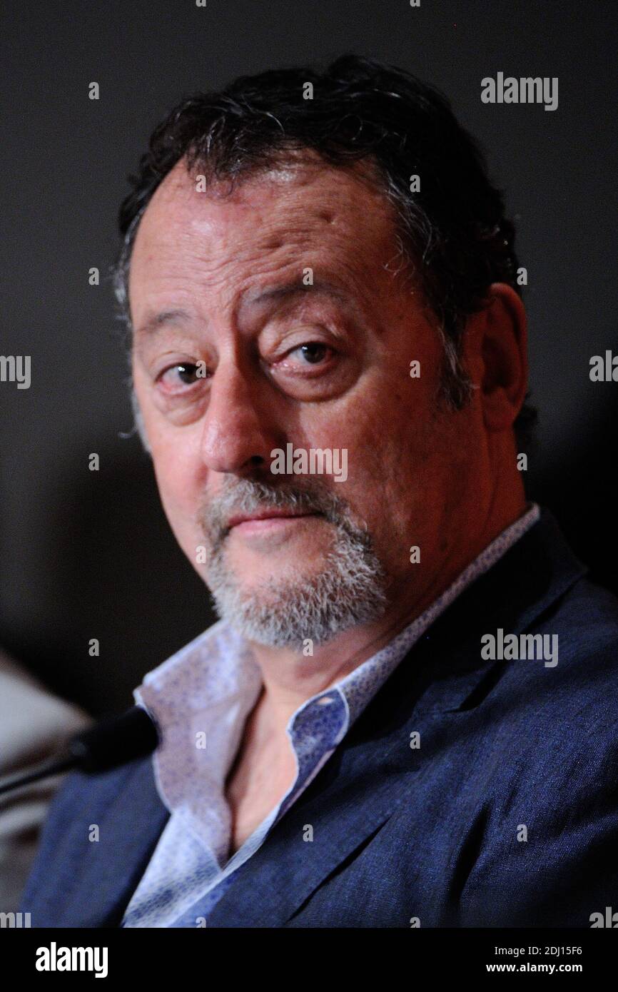Jean Reno attending The Last Face Press Conference at the Palais Des ...