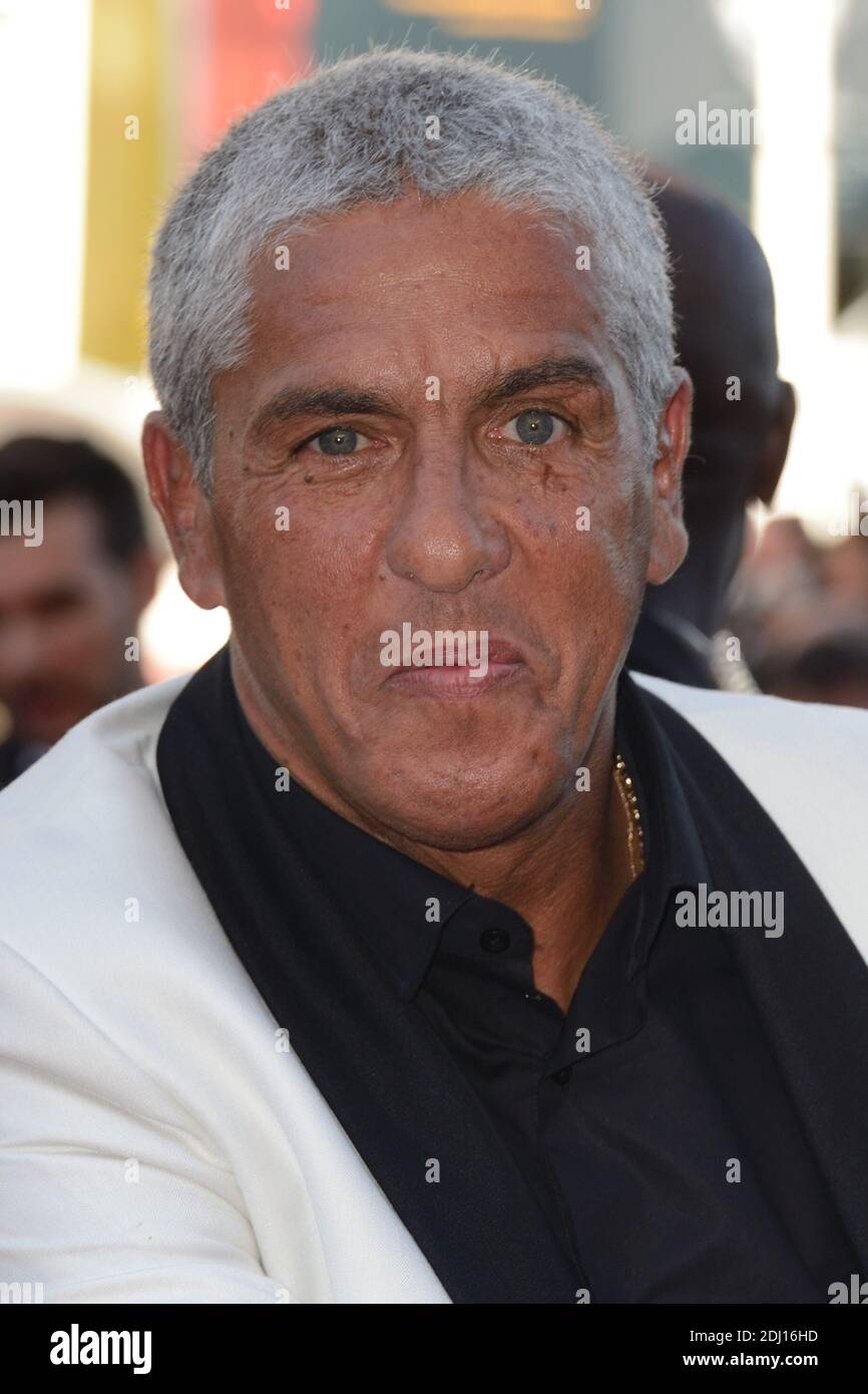 Sami Naceri attending The Last Face screening at the Palais Des ...