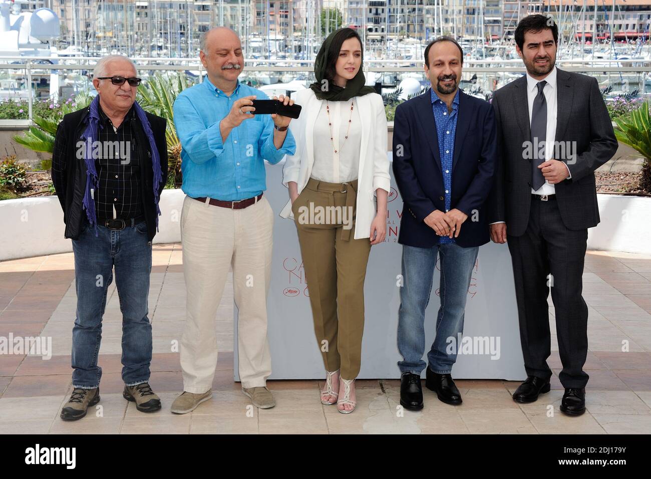 Iranian director of photography Hossein Jafarian, Iranian actor Babak ...