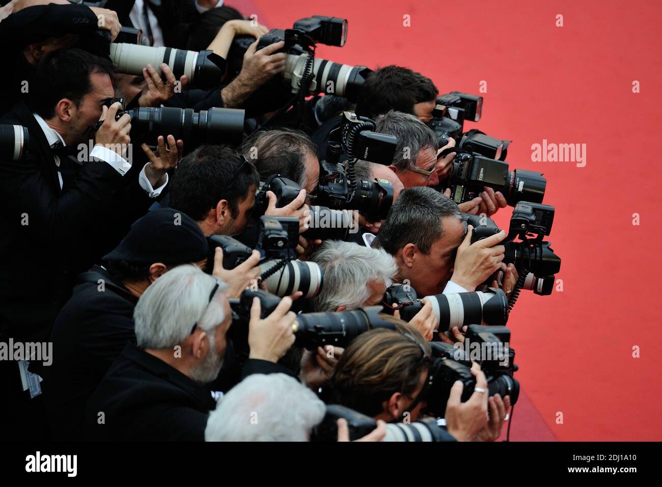Photographers shooting during the Closing Ceremony Red Carpet at the ...