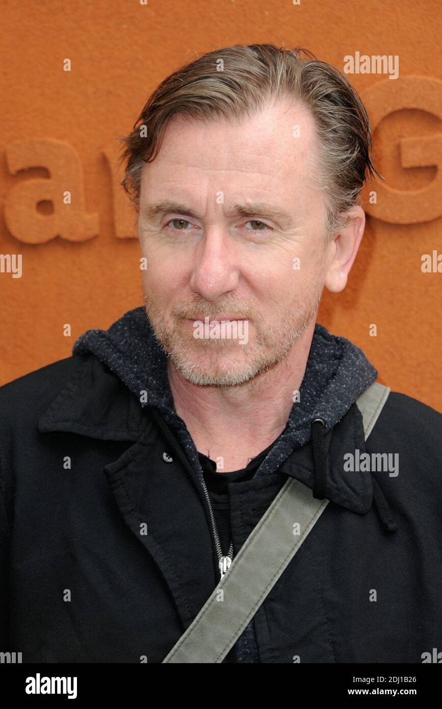 Tim Roth posing at the Village during French Tennis Open at Roland ...