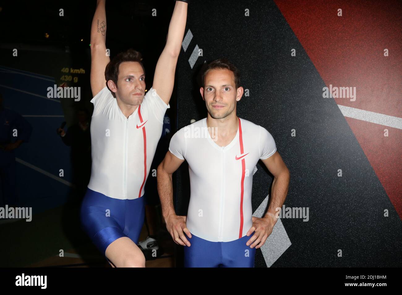 French pole vaulter and current world record holder Renaud Lavillenie ...