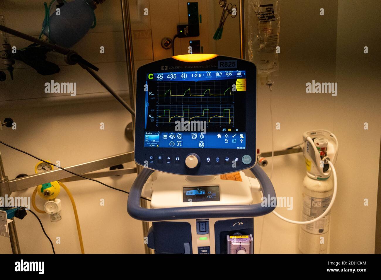 Report at the intensive care unit of the Liege hospital very impacted ...