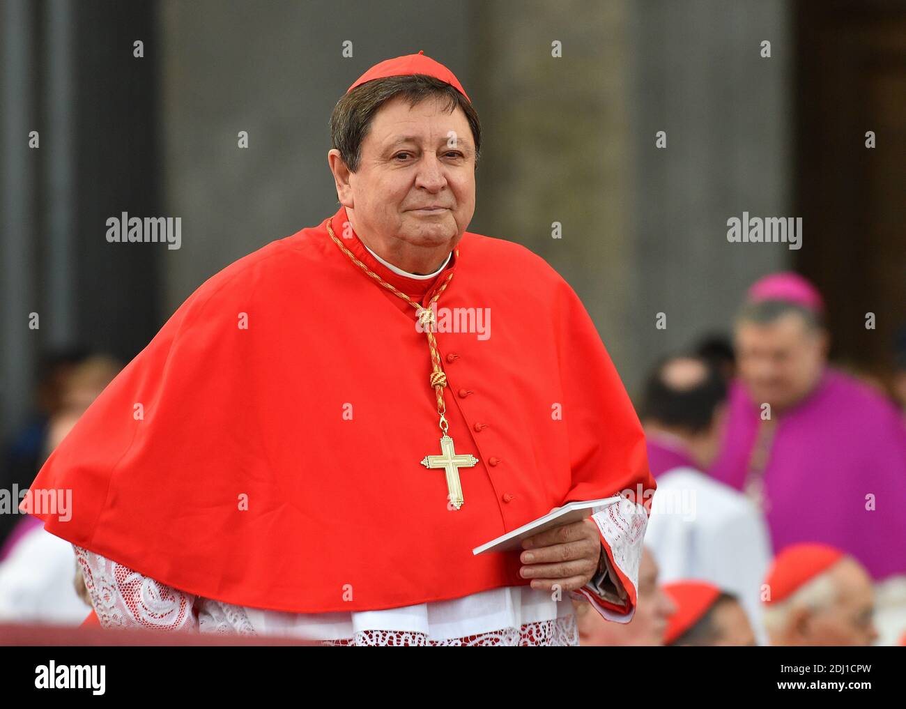 Brazilian cardinal Joao Braz de Aviz attends the Corpus Domini ceremony ...