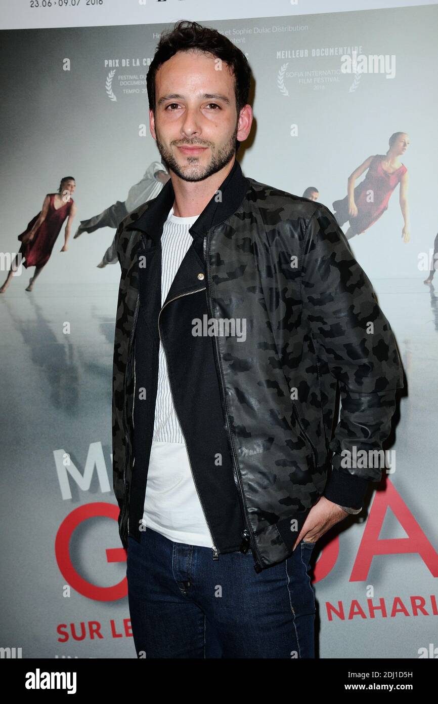 Gabin Giband attending the 'Mr Gaga' Premiere at the Cinema l'Arlequin ...