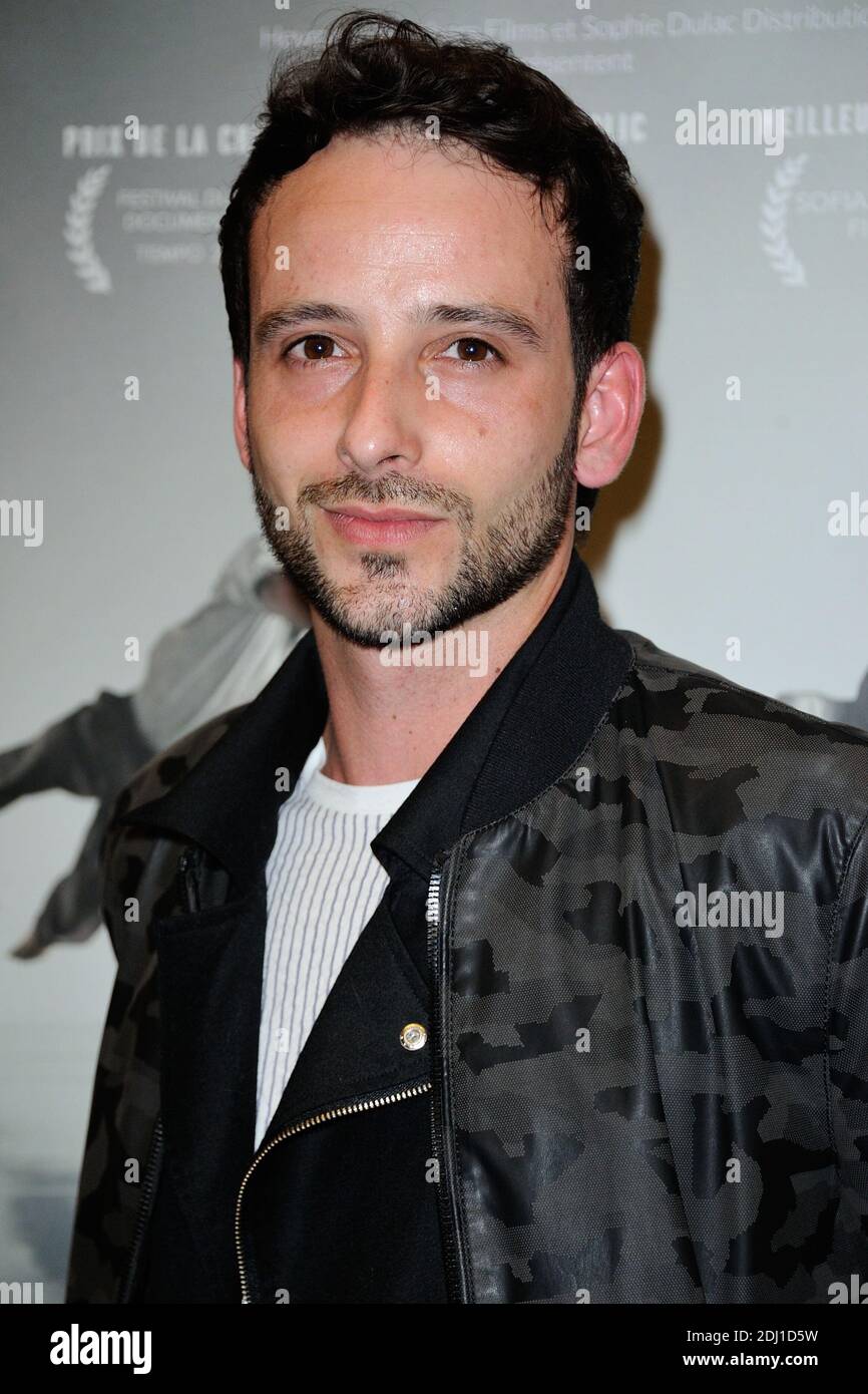 Gabin Giband attending the 'Mr Gaga' Premiere at the Cinema l'Arlequin ...