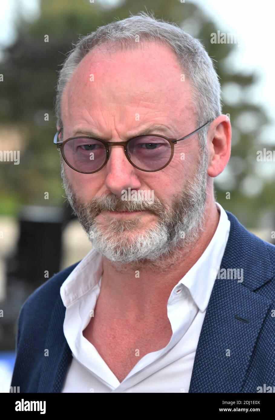 Actor Liam Cunningham of the Game of Thrones attending the Amber Lounge ...