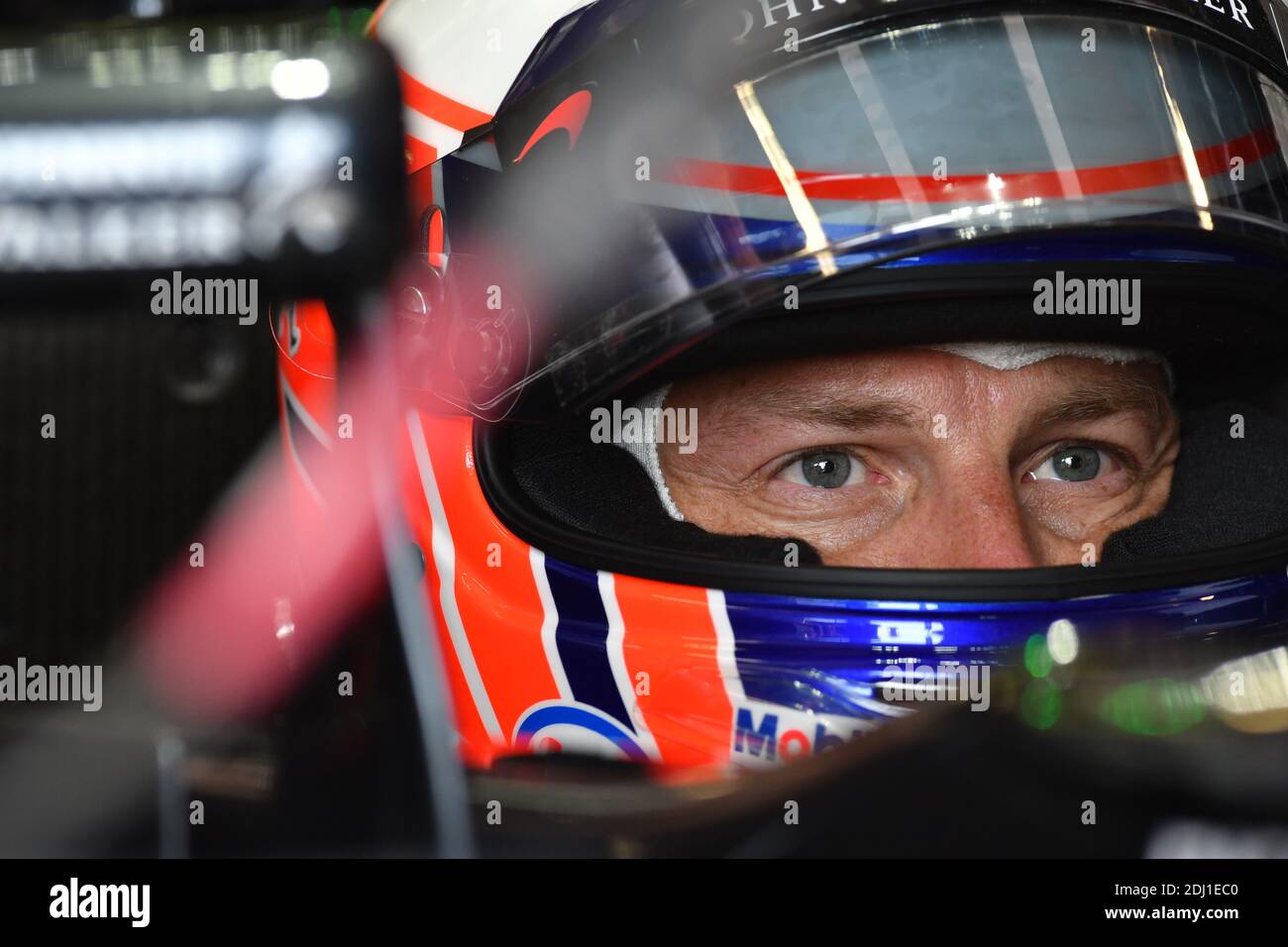Jenson Button during final practice ahead of the Monaco Formula One ...