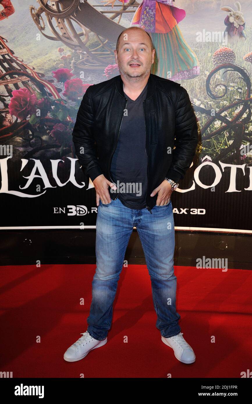 Sebastien Cauet assiste a l'avant-premiere du film Disney realise par ...