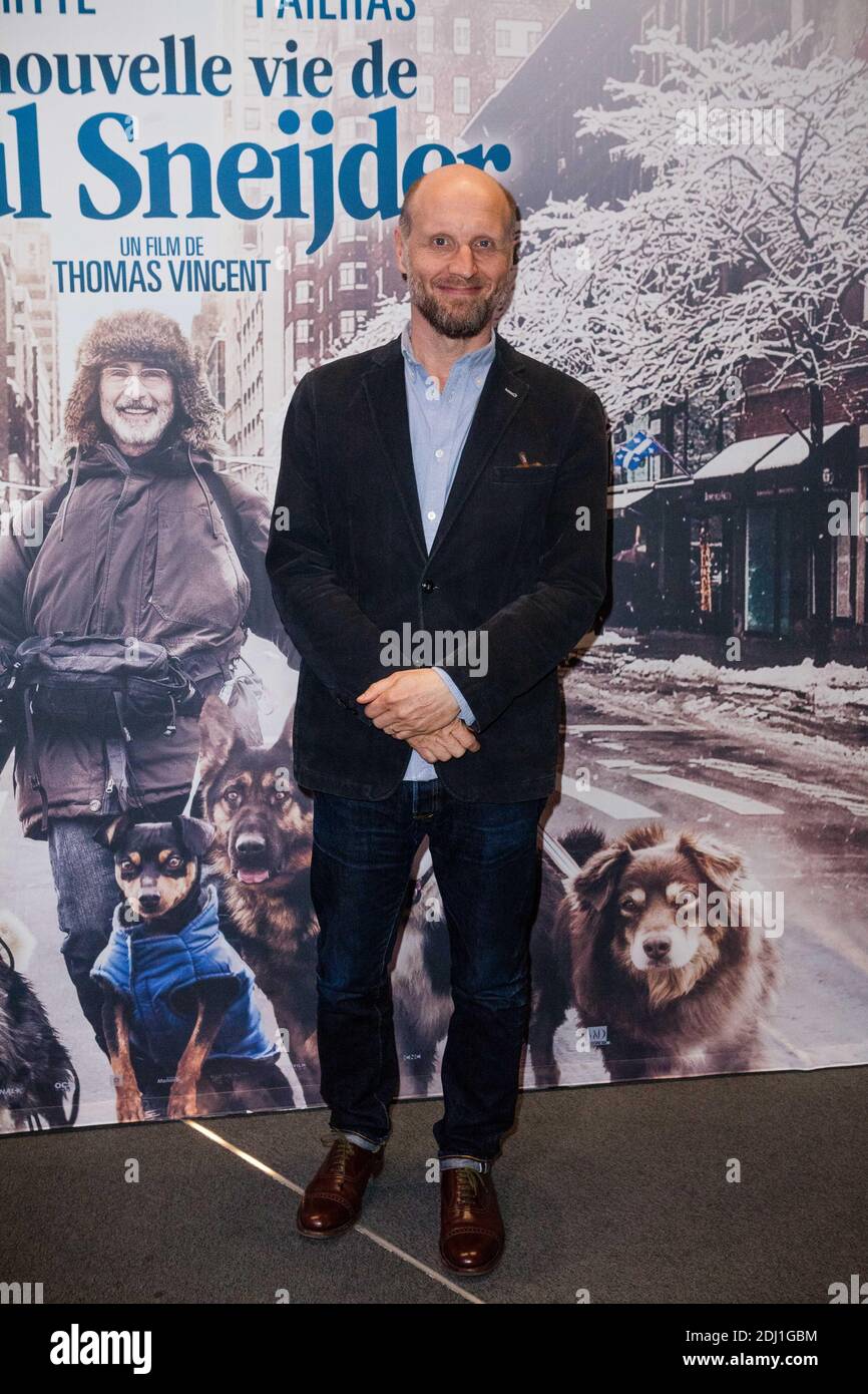Director Thomas Vincent attendng the premiere of La Nouvelle Vie De ...