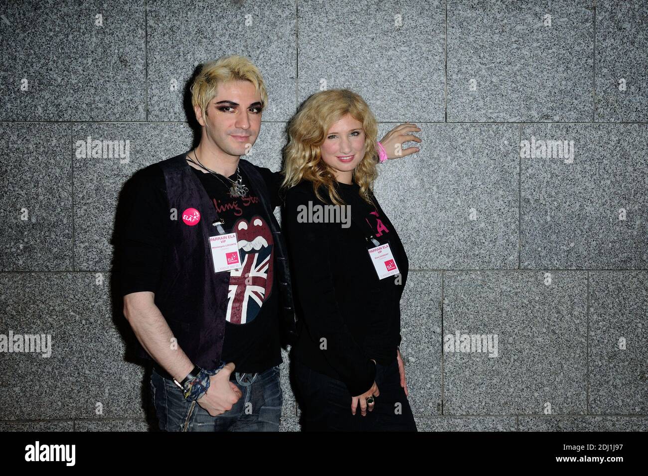 Mikelangelo Loconte et Diane Dassigny assistent a la 11eme Ceremonie du ...