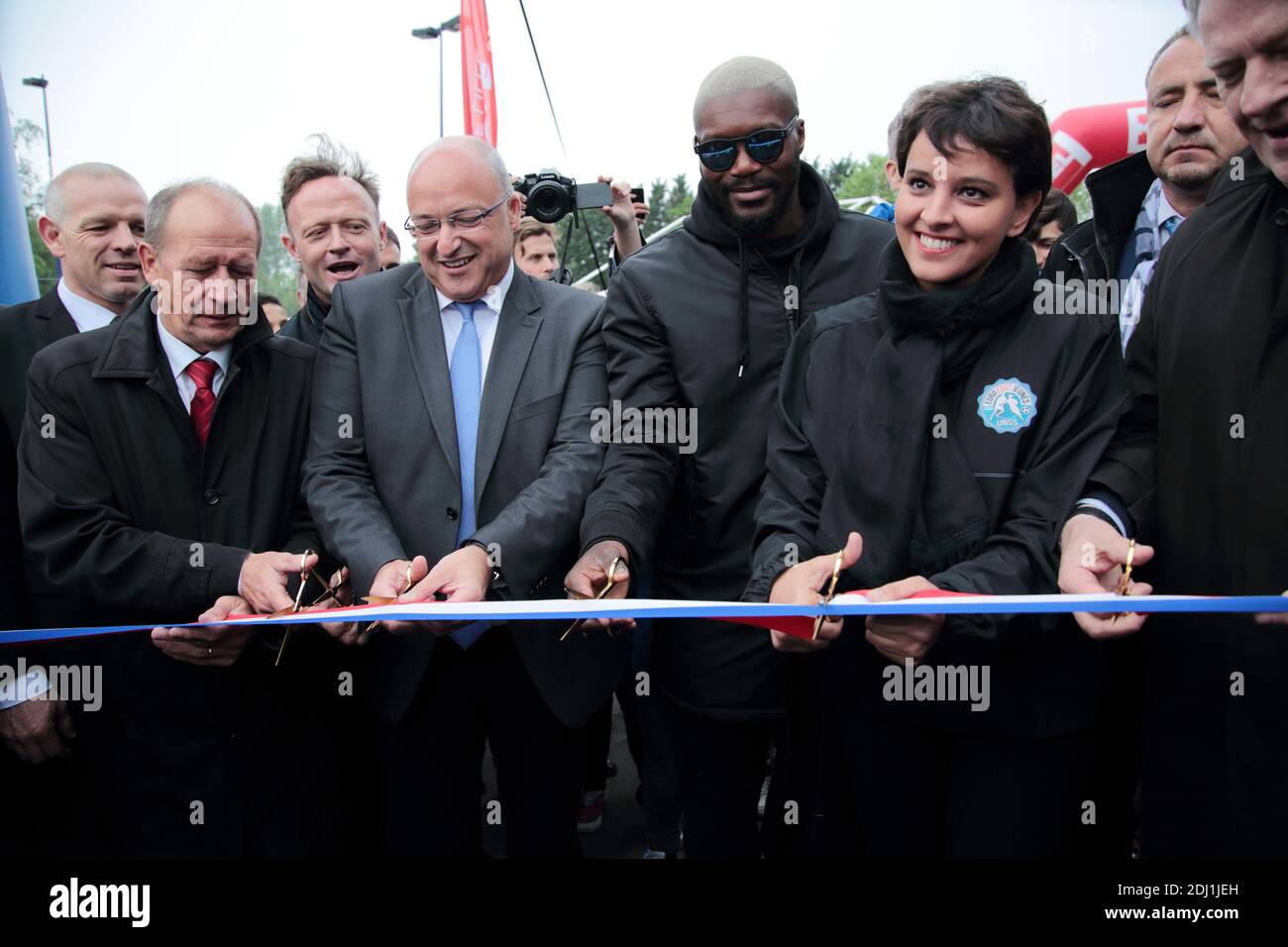 The French Minister of Education Najat Vallaud-Belkacem and french ...