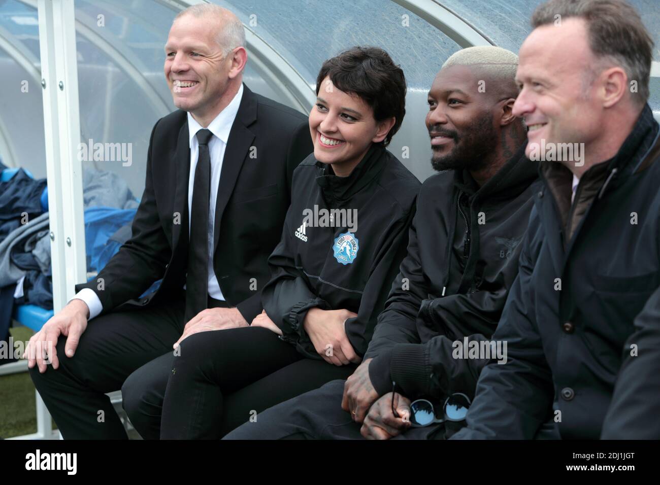 The French Minister of Education Najat Vallaud-Belkacem and french ...