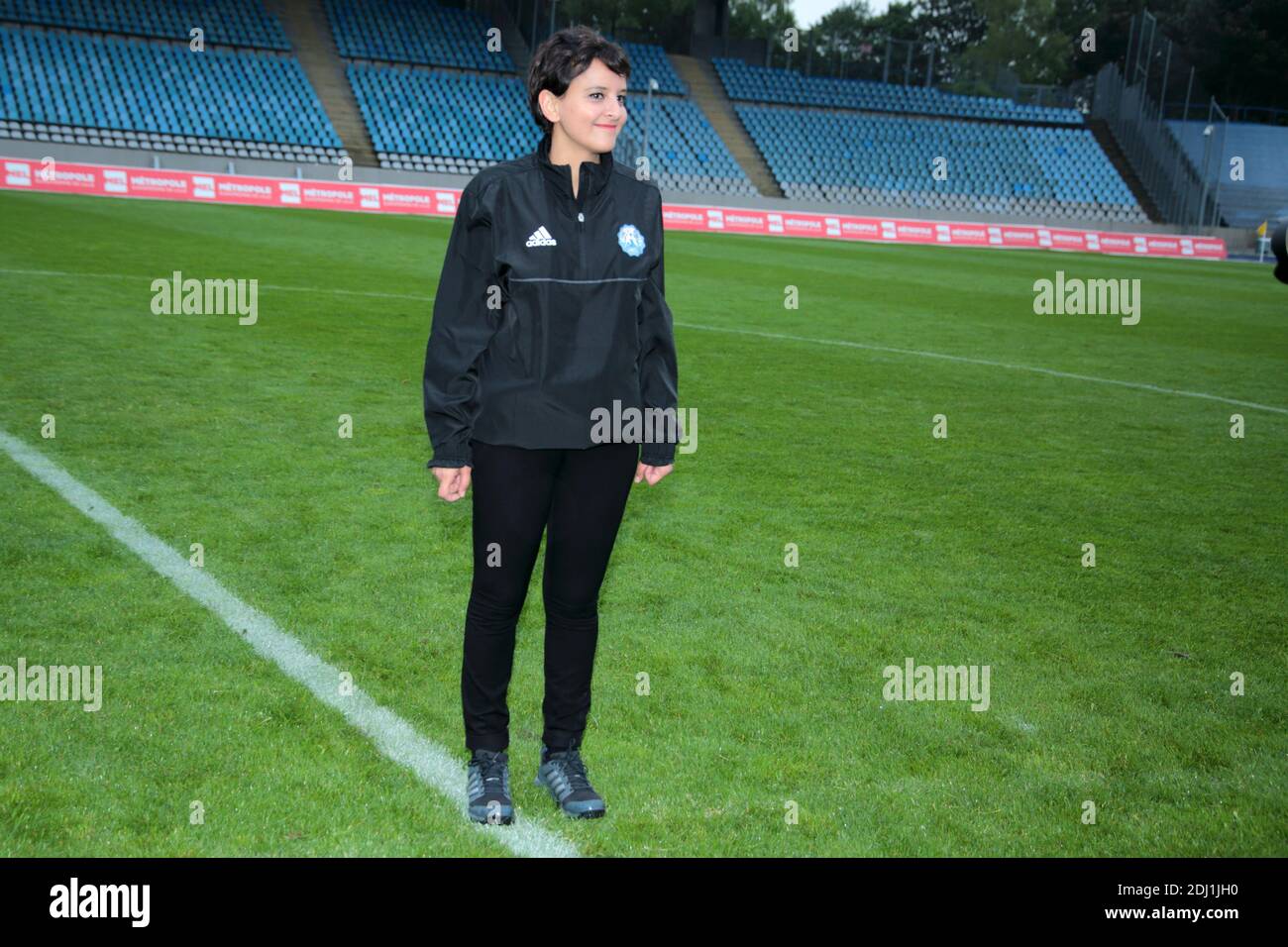 The French Minister of Education Najat Vallaud-Belkacem and french ...