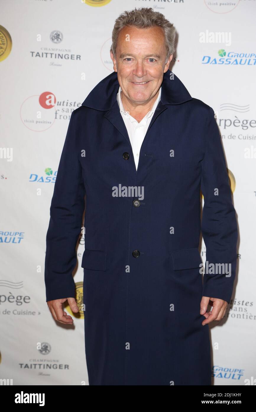 Alain Passard attending 'Autistes sans Frontieres' gala dinner held at ...