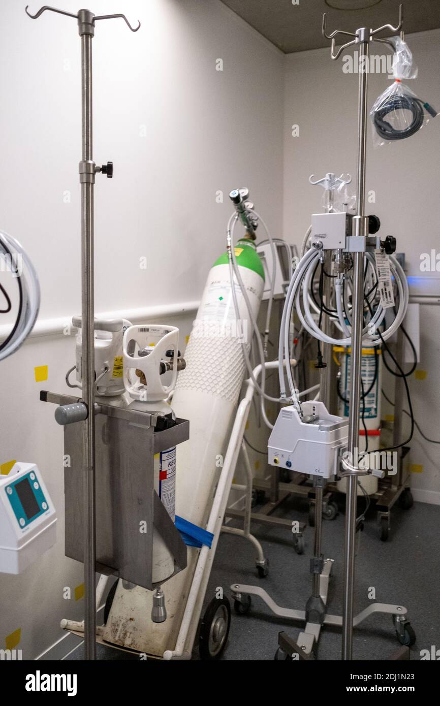 Report at the intensive care unit of the Liege hospital very impacted ...