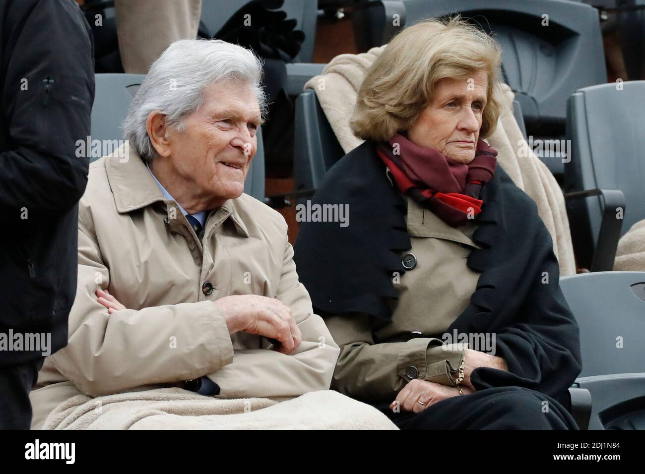 Oldest living winner of French tennis Open USA's Budge Patty attending ...