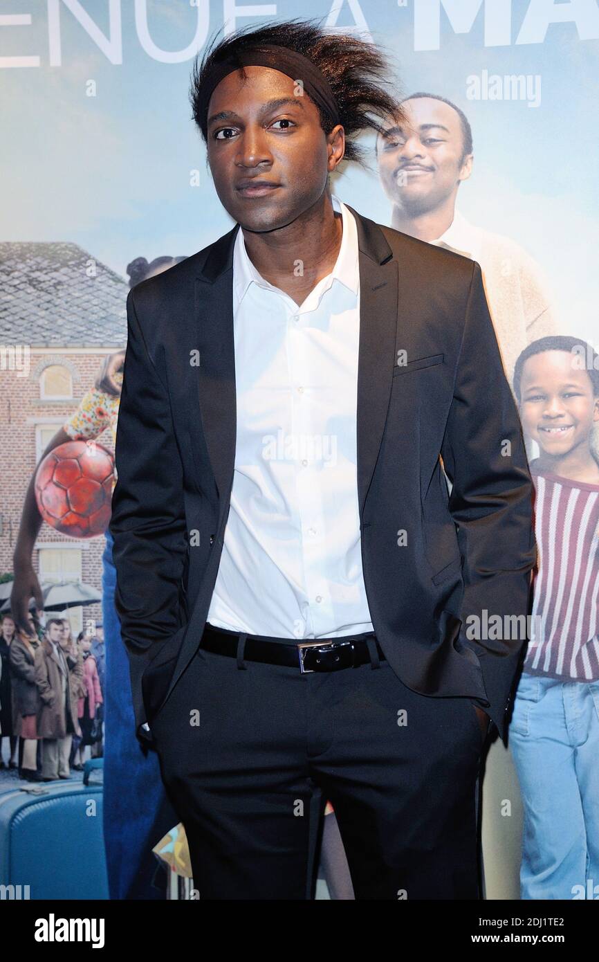 Kamini Zantoko assiste a l'avant-premiere du film 'Bienvenue a Marly ...